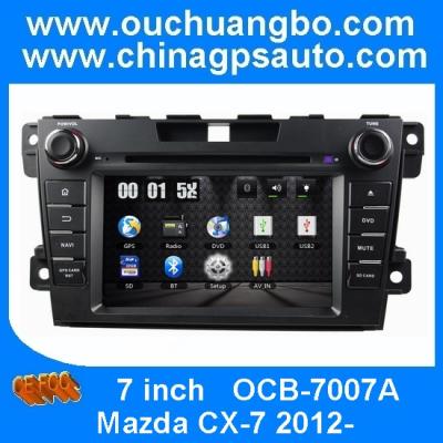 China Ouchuangbo Car GPS Navi Multimedia for Mazda CX-7 2012- Auto Radio DVD USB iPod OCB-7007A for sale