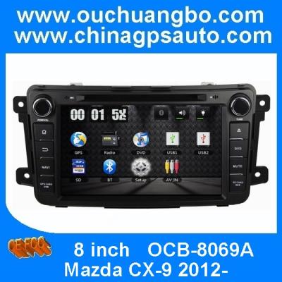 China Ouchuangbo Car DVD for Mazda CX-9 2012- GPS Satnav Multimedia Head Unit SWC iPod BTOCB-8069A for sale