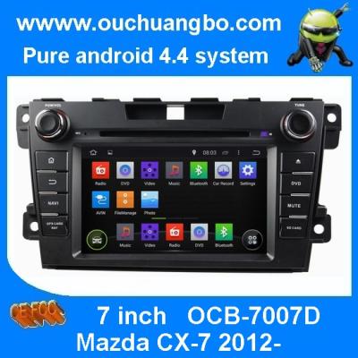 China Ouchuangbo Car Headunit DVD Multimedia Stereo for Mazda CX-7 (2012-) Android 4.4 3G Wifi Radio iPod USB OCB-7007D for sale
