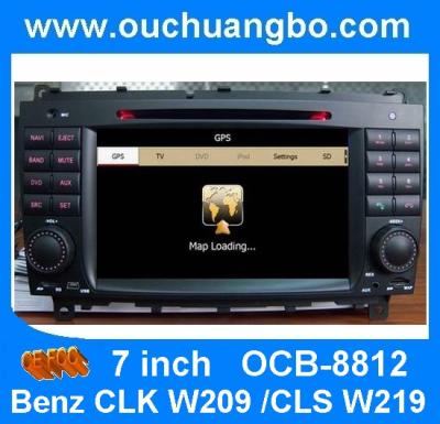 China Car audio for Mercedes Benz CLK W209 /Benz CLS W219 body kit with iPod RDS radio mp3 player OCB-8812 for sale