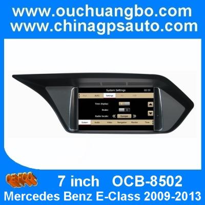 China Ouchuangbo car radio CD Mercedes Benz E-Class 2009-2013 with gps navigation OCB-8502 for sale