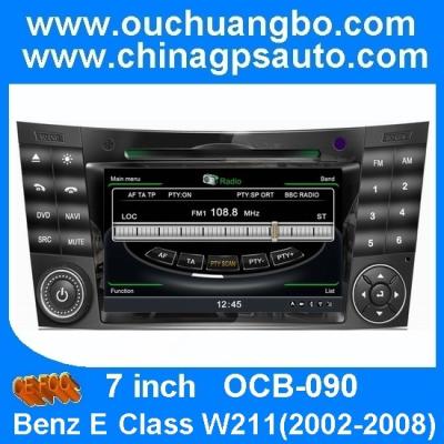 China Ouchuangbo S100 Platform Central Multimidia Kit Mercedes Benz E Class W211 2002-2008 GPS Navigation Bluetooth TV for sale