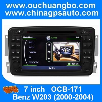 China Ouchuangbo S100 DVD GPS navigaiton radio headunit Mercedes Benz W203 2000-2004 BT WIFI USB for sale