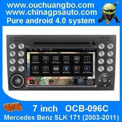 China Ouchuangbo Auto Radio Built in GPS Android 4.0 for Mercedes Benz SLK 171 (2003-2011) Bluetooth TV S150 System OCB-096C for sale