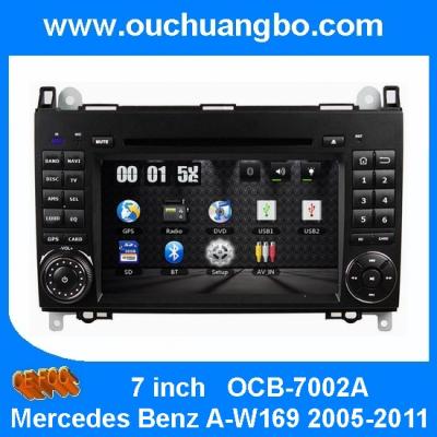 China Ouchuangbo Car GPS DVD Radio for Mercedes Benz A-W169 2005-2011 USB iPod Multimedia System OCB-7002A for sale