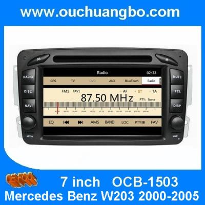 China Ouchuangbo In Dash DVD Player for Mercedes Benz W203 2000-2005 GPS Nav iPod USB Multimedia Stereo System OCB-1503 for sale