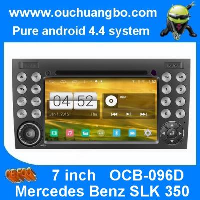 China Ouchuangbo autoradio DVD gps multimedia Mercedes Benz SLK 350 android 4.4 OS support 4 cor for sale