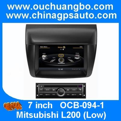 China Car navigation system for Mitsubishi L200 (Low) with smart TV phonebook OCB-0941-1 for sale