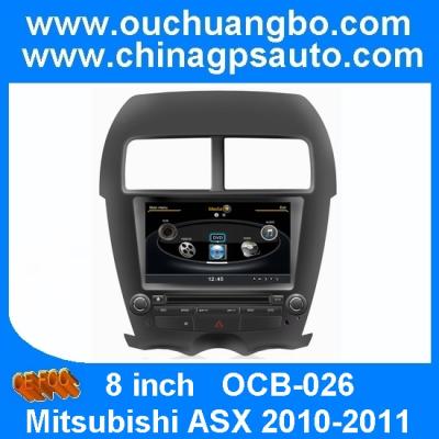 China Ouchuangbo S100 8 Inch Touchscreen Car Radio For Mitsubishi ASX 2010-2011 With GPS Navigation A8 Chipset Dual Core for sale