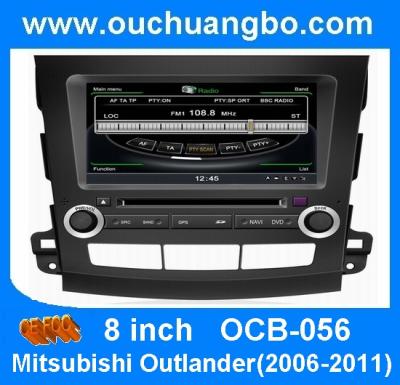 China Ouchuangbo HD S100 auto DVD audio video player for Mitsubishi Outlander(2006-2011) with 1G CPU 1080P 3GWifi for sale