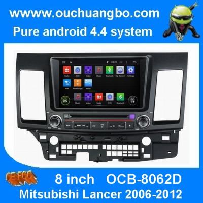 China Ouchuangbo Wholesale DVD GPS Navi for Mitsubishi Lancer 2006-2012 Android 4.4 Stereo Radio for sale