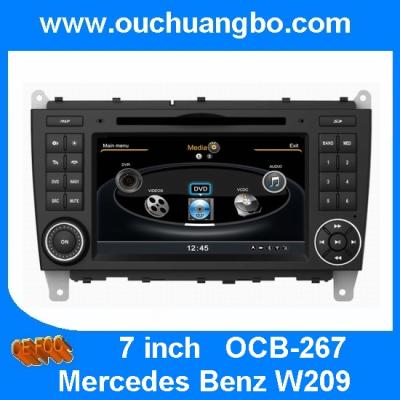 China Ouchuangbo S100 platform Mercedes Benz W209 multimedia kit head unit radio support WIFI ca for sale