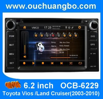 China Car gps navigation for Toyota Land Cruiser 2003-2010  with China dealer DVD media player entertainment system OCB-6229 for sale
