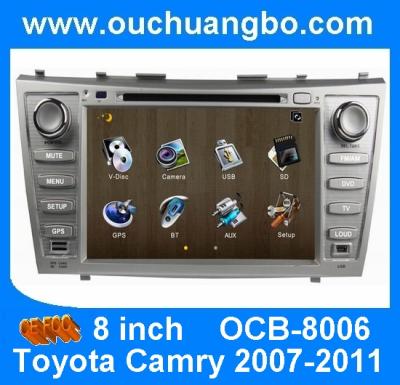 China Wince 6.0 car Stereo Sat Nav for Toyota Camry 2007-2011 with auto radio gps double din DVD Player OCB-8006 for sale