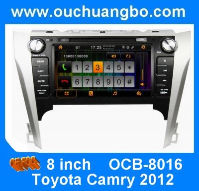 China Car radio TV for Toyota Camry 2012 with car gps navigation OCB-8016 for sale