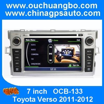 China Ouchuangbo autoradio DVD sat navi for S100 Toyota Verso 2011-2012 with touch screen MP3 media palyer OCB-133 for sale