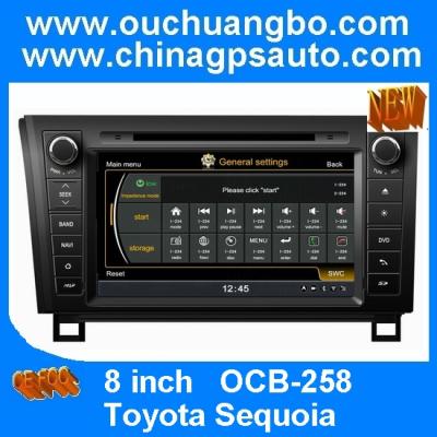 China Ouchuangbo 2 din 8 inch head unit radio DVD for Toyota Sequoia S100 platform OCB-258 for sale