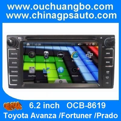 China Toyota Avanza /Fortuner /Prado auto radio with gps navigation iPod RDS smart TV OCB-8619 for sale