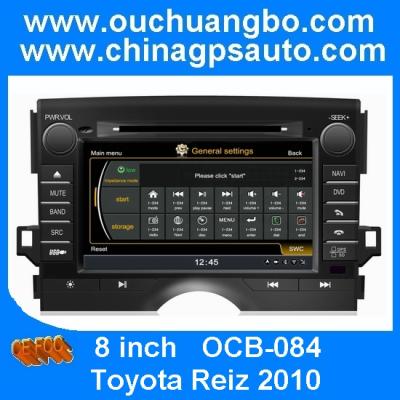 China Ouchuangbo S100 head unit DVD radio for Toyota Reiz 2010 with 20 disc auto video player　OCB-084 for sale