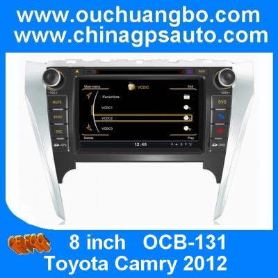 China Ouchuangbo S100 Toyota Camry 2012 tape recorder dvd gps with 1G CPU cancan bus multimedia player OCB-131 for sale