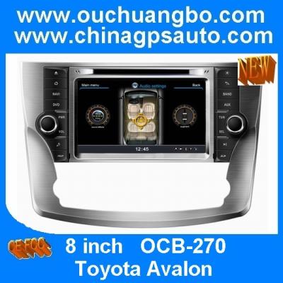 China Ouchuangbo S100 2din Toyota Avalon stereo kit radio with BT iPod headunit OCB-270 for sale