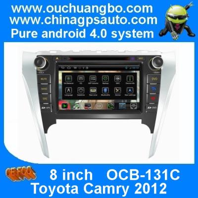 China Ouchuangbo Car GPS Navi DVD Android 4.0 for Toyota Camry 2012 S150 Bluetooth3G Wifi Audio for sale