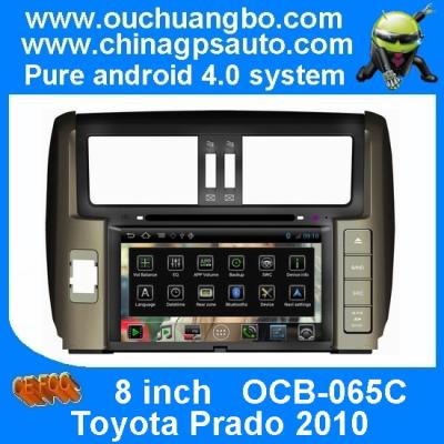 China Ouchuangbo Car GPS Navi Android 4.0 for Toyota Prado 2010 S150 Bluetooth phonebook /A2DP TV OCB-065C for sale