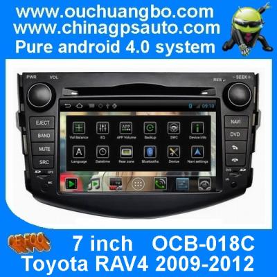 China Ouchuangbo Android 4.0 Car GPS Head Unit S150 System for Toyota RAV4 2009-2012 with Navi Auto Radio BT iPod OCB-018C for sale
