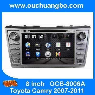 China Ouchuangbo Car Radio GPS Navi Multimedia Kit for Toyota Camry 2007-2011 GPS DVD USB iPod OCB-8006A for sale