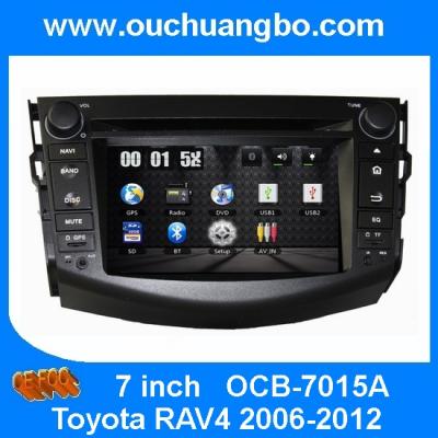 China Ouchuangbo Car Radio Audio Stereo Multimedia DVD Player Toyota RAV4 2006-2012 OCB-7015A for sale