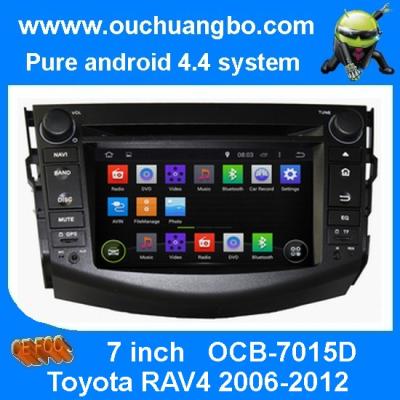 China Ouchuangbo Auto Radio Stereo DVD Player for Toyota RAV4 2006-2012 Android 4.4 3G Wifi Bluetooth Audio System OCB-7015D for sale
