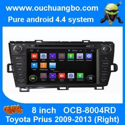 China Ouchuangbo Car Radio GPS Media DVD Player for Toyota Prius 2009-2013 (Right) Android 4.4 Bluetooth 3G Wifi OCB-8004RD for sale