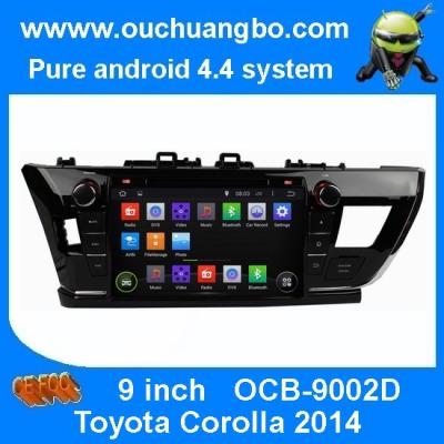 China Ouchuangbo Car Multimedia Kit Head Unit for Toyota Corolla 2014 GPS Navigation Android 4.4 System OCB-7019D for sale