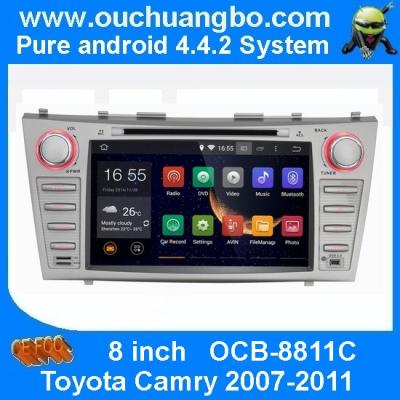 China Ouchuangbo Auto Stereo Multimedia Kit for Toyota Camry 2007-2011 DVD Player 3G Wifi Android 4.4 System OCB-8811C for sale