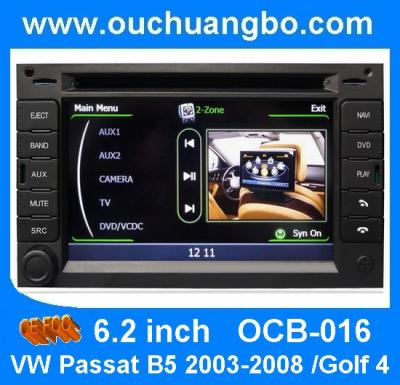 China Ouchuangbo audio car cd dvd player for VW Passat B5 2003-2007 with auto stereo hot selling OCB-016 for sale