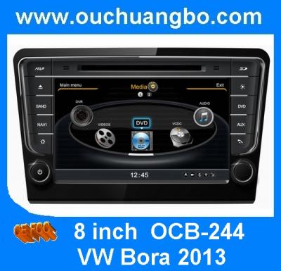 China Ouchuangbo car audio multimedia system for VW Bora 2013 with MP3 dual zone autoradio OCB-244 for sale
