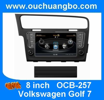 China Ouchuangbo audio DVD GPS for VW golf 7 S100 platform with 3G WIFI hot selling for sale