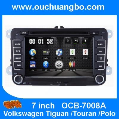 China Ouchuangbo Car GPS Navi Radio System Volkswagen Tiguan /Touran /Polo iPod RDS DVD Player OCB-7008A for sale