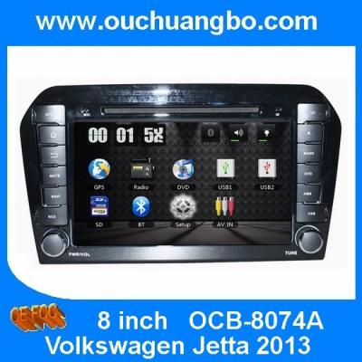 China Ouchuangbo Auto GPS Navi DVD Stereo iPod Bluetooth for Volkswagen Jetta 2013 OCB-8074A for sale