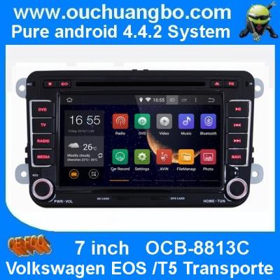 China Ouchuangbo Car Navi Multimedia Kit for Volkswagen EOS T5 Transporte DVD Stereo Android 4.4 for sale