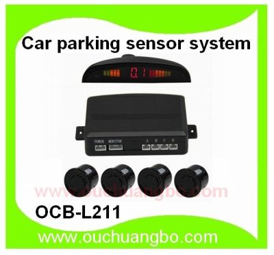 China Ouchuangbo Car parking sensor system digital colored LED display working temperature OCB-L211 for sale