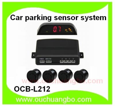 China Ouchuangbo Car parking sensor system Built-in buzzer Support 4/3/2 sensor (Optional) OCB-212 for sale