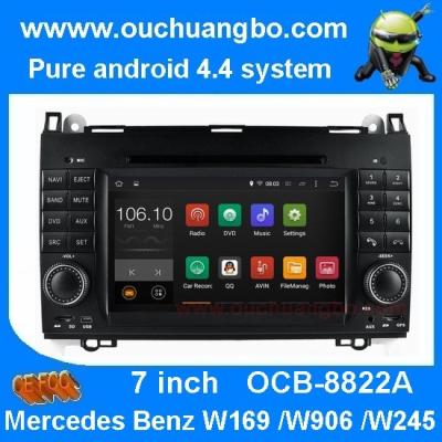 China Ouchuangbo autoradio DVD gps stereo navi Mercedes Benz W169 W245 W906 android 4.4 for sale