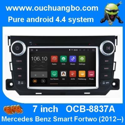China Ouchuangbo Mercedes Benz smar fortwo android 4.4 OS autoradio dvd gps navi support USB SD for sale