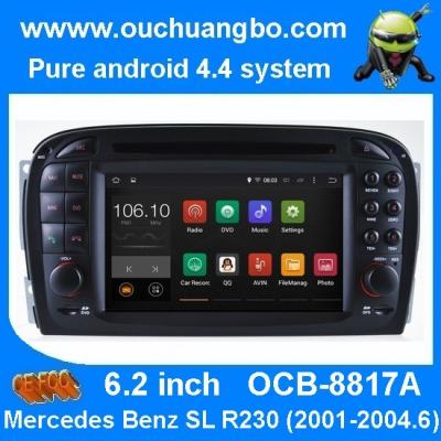 China Ouchuangbo Mercedes Benz SL R230multimedia stereo navi android 4.4 OS suport USB dual core for sale
