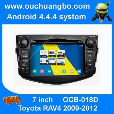 China Ouchuangbo android 4.4 Toyota RAV4 2009-2012 autoradio dvd gps S160 USB SD 1024*600 swc for sale