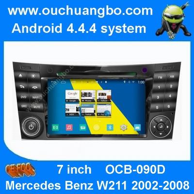 China Ouchuangbo android 4.4 Mercedes Benz W211 2002-2008 S160 car DVD gps navi New Zealand map for sale