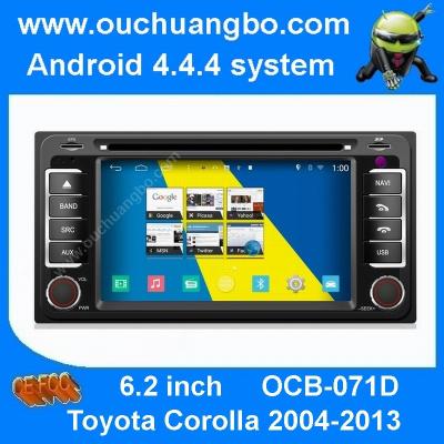 China Ouchuangbo Toyota Corolla 2004-2013 audio dvd gps android 4.4 OS S160 plataform BT 3G WIFI for sale