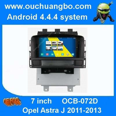 China Ouchuangbo Opel Astra J 2011-2013 car multimedia gps android 4.4 OS 1080P 4 core BT canbus for sale