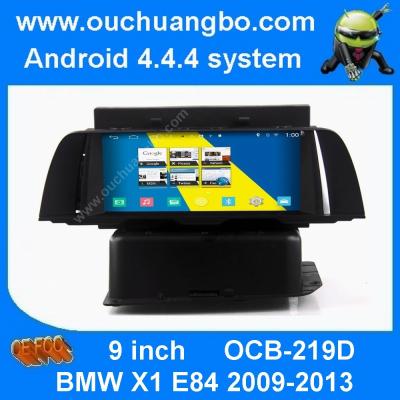 China Ouchuangbo S160 BMW X1 E84 2009-2013 autoradio DVD gps with AUX 4 Core WIFI android 4.4 OS for sale